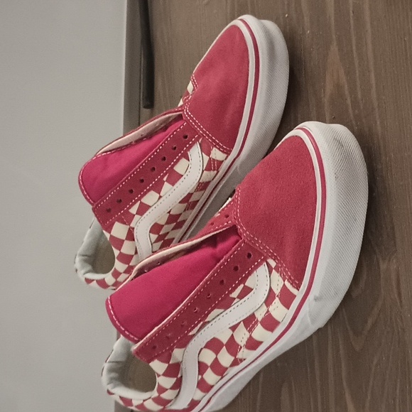 Vans | Shoes | Vans Off The Wall Red And White Checkered Shoes Mens 7 2 ...